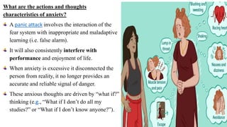 Fear and Anxiety management | difference between fear and anxiety | PPTX