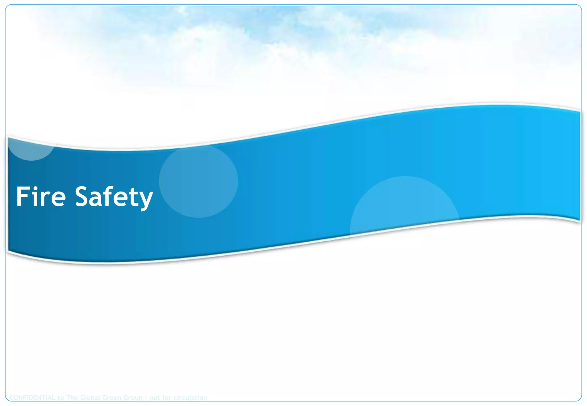 PPT for Fire Safety | PPTX