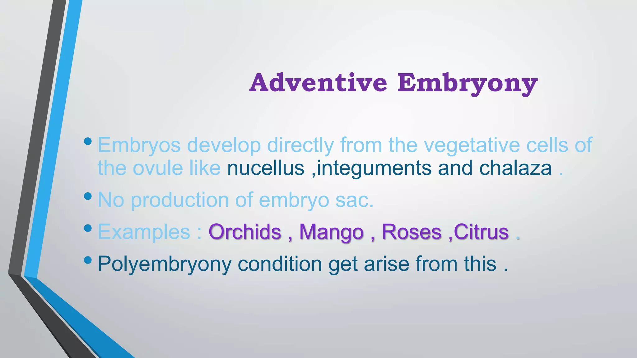 Ppt for fs POLYEMBRYONY and APOMIXISby zahid | PPTX