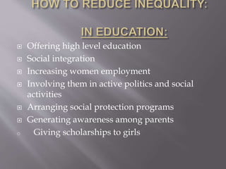 Gender inequality in india | PPTX
