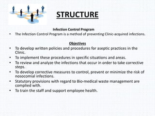 POWER POINT PRESENTATION FOR HOSPITAL INFECTION CONTROL | PPTX