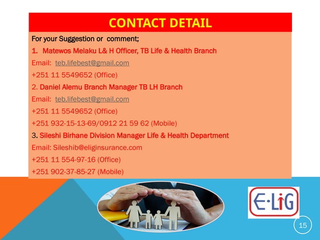PPT for IMC, Ethio life general insurance | PPT