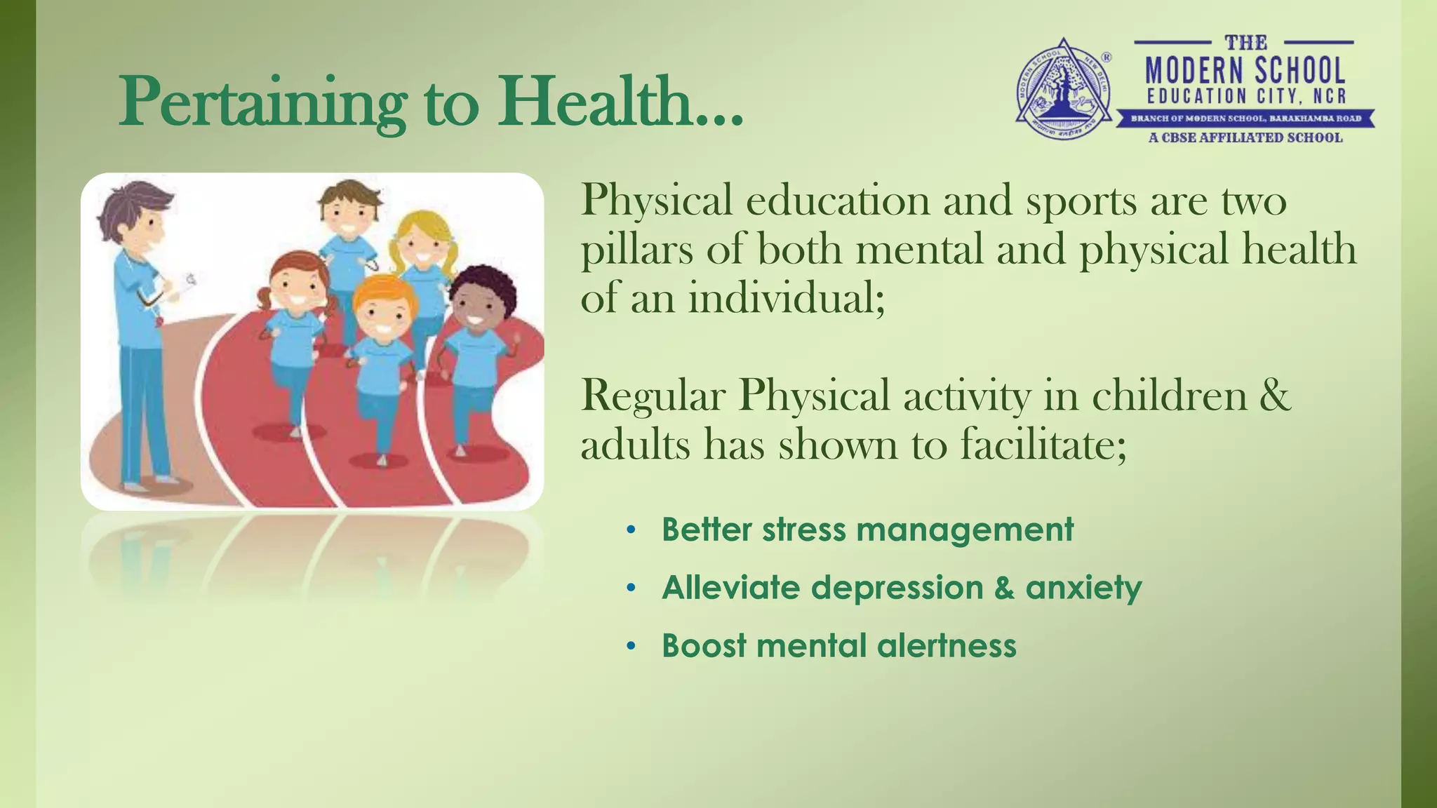 Physical Education & Sports importance | PDF