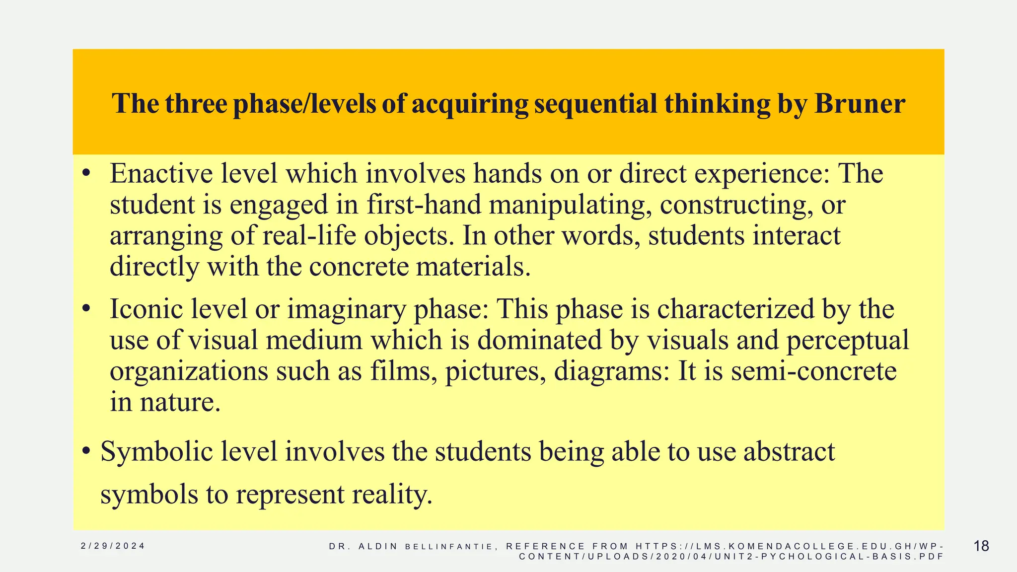 PPT for Lecture 2 - Theories of How Children Learn.pptx