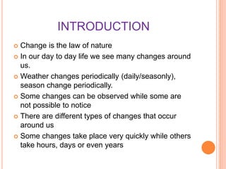 changes around us | PPTX