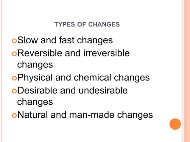 changes around us | PPTX