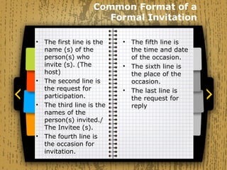 PPT FORMAL INVITATION.ppt. Ini adalah slide presentasi tentang undangan ...