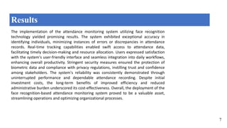 PPT format.pptx for face recognition system using python and OpenCV | PPT