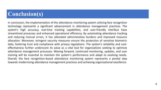 PPT format.pptx for face recognition system using python and OpenCV | PPT