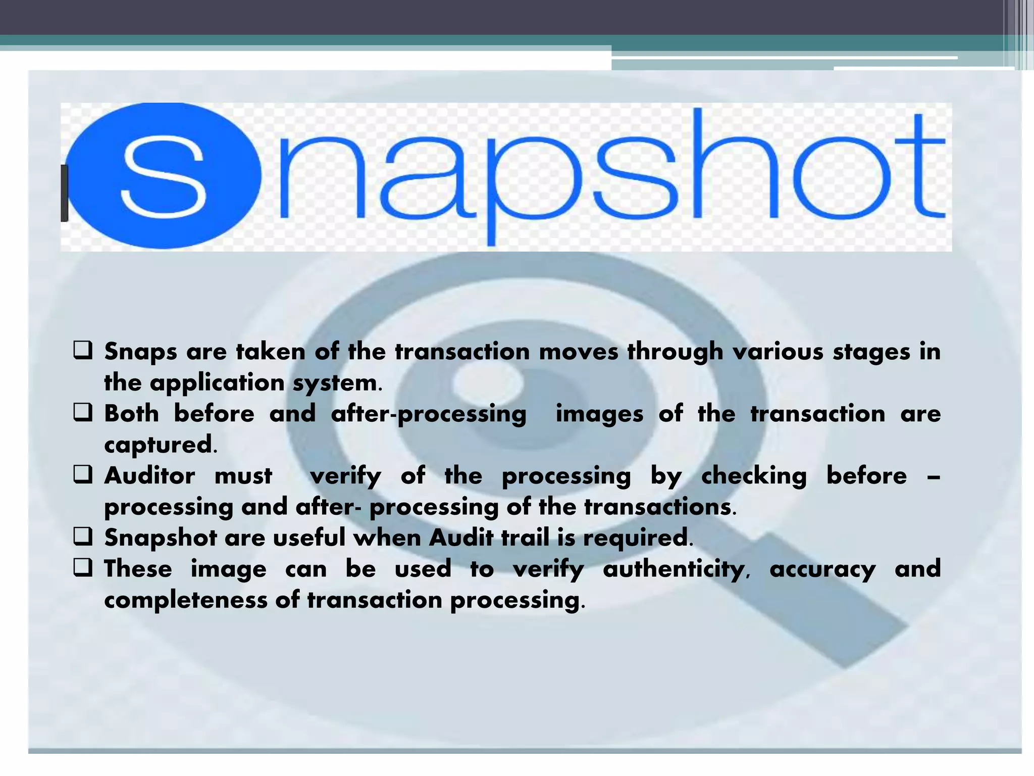 Real time Audit | PPTX