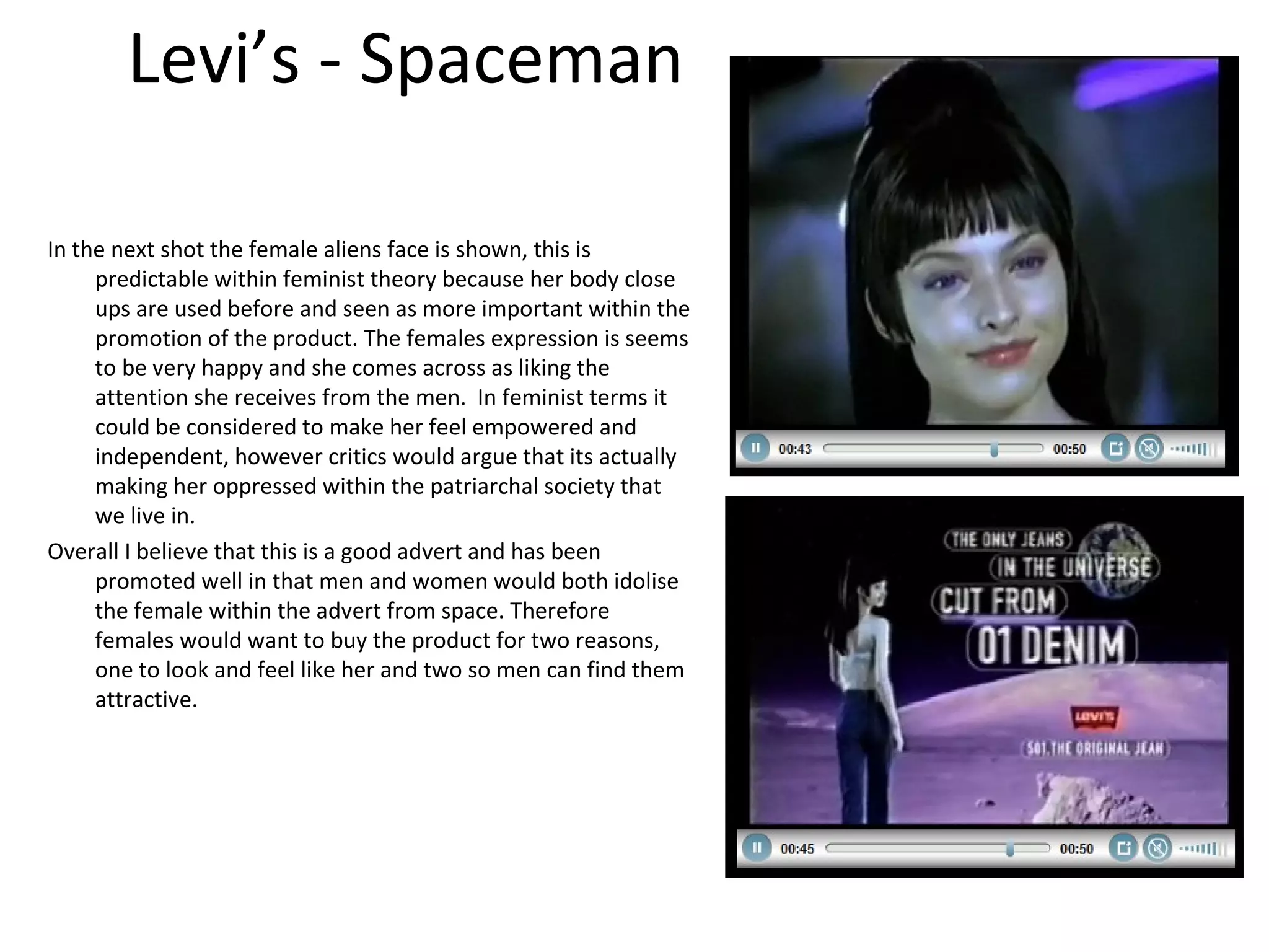 Ppt for media research advert analysis | PPT