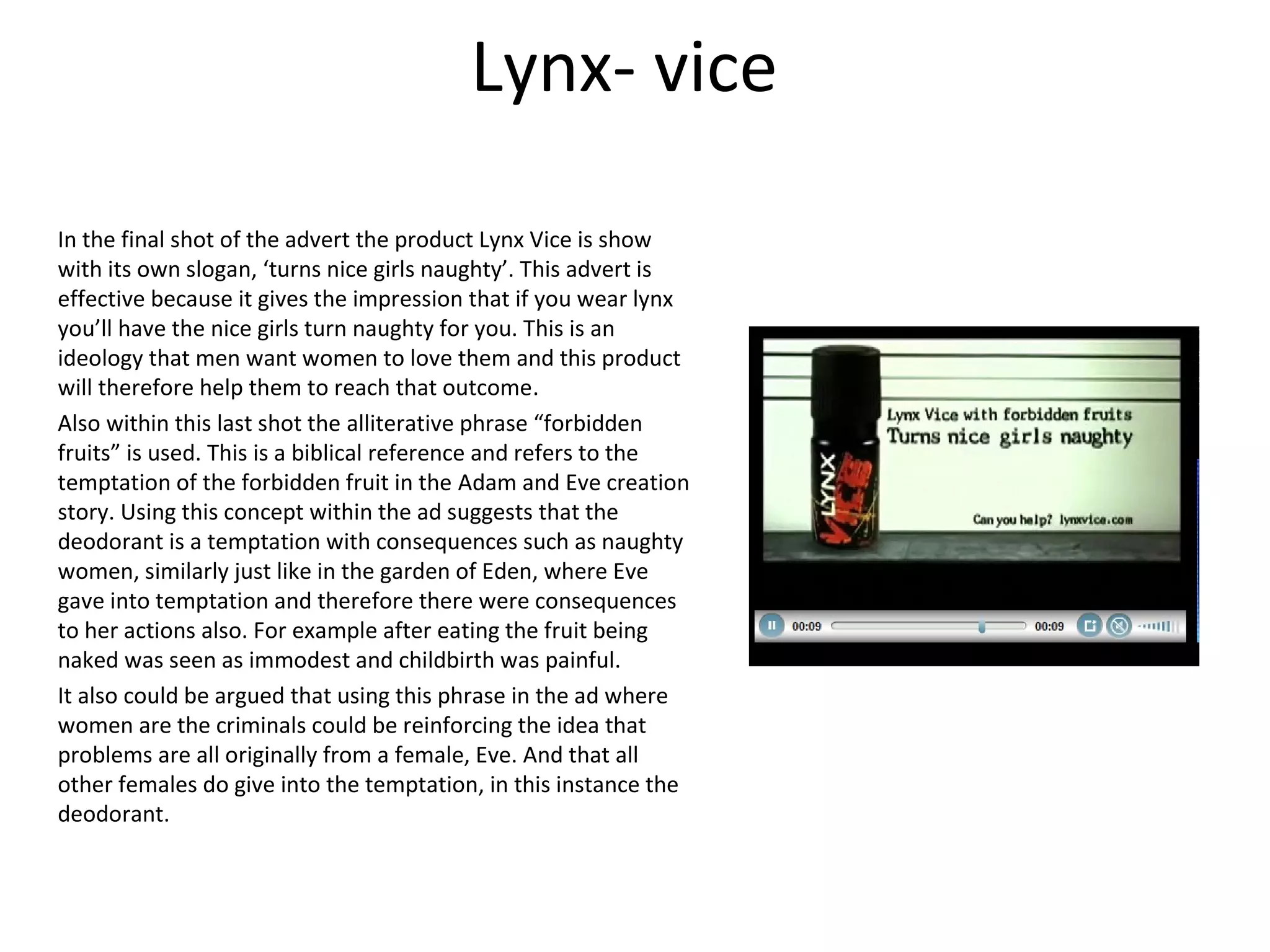 Ppt for media research advert analysis | PPT