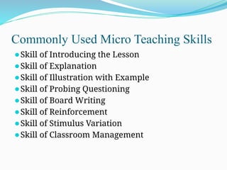 PPT FOR MICRO TEACHING SKILLS Rajan Kumar gupta.pptx