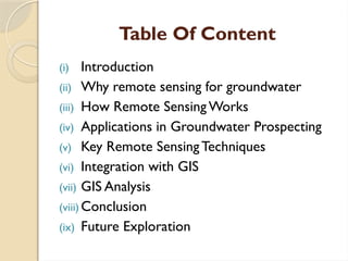 ppt for mini project[1].pptx of application of remote sensing | PPTX