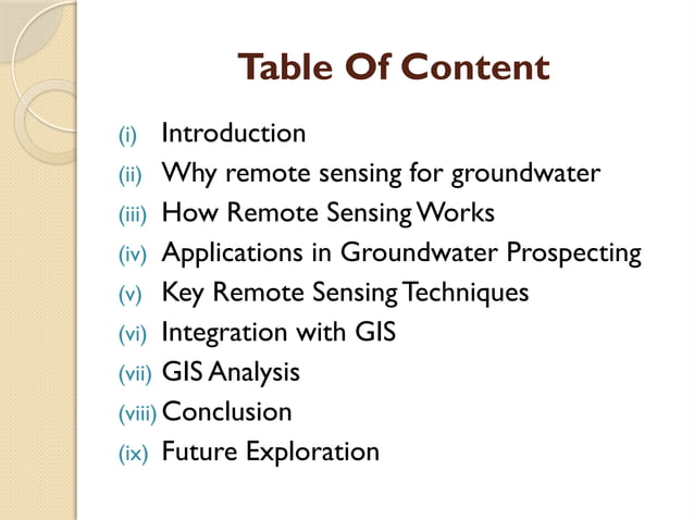 Ppt For Mini Project 1 Pptx Of Application Of Remote Sensing Ppt