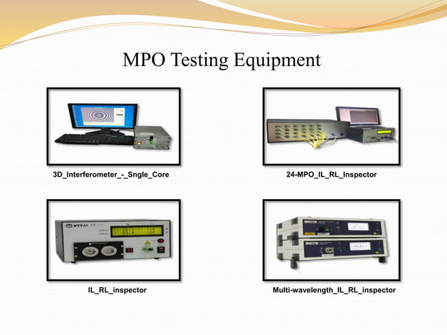 Ppt for mpo mtp connector | PPTX | Computer Peripherals | Computing