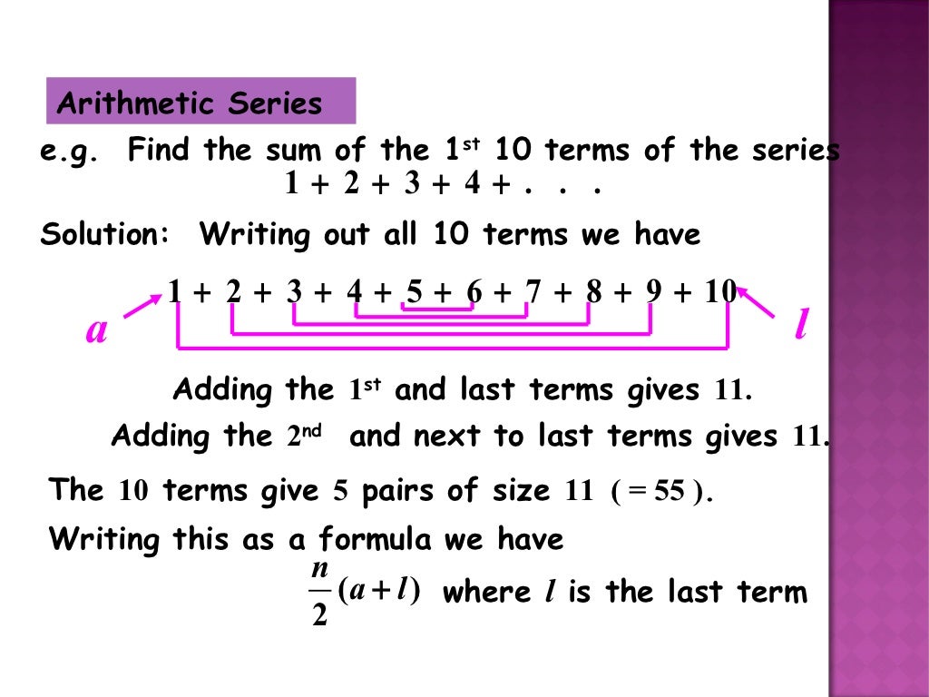 ppt-formula-for-sum-of-series