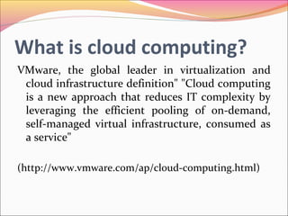Cloud Computing: A leap in the near future for the benefit of Libraries | PPT | Cloud Computing ...