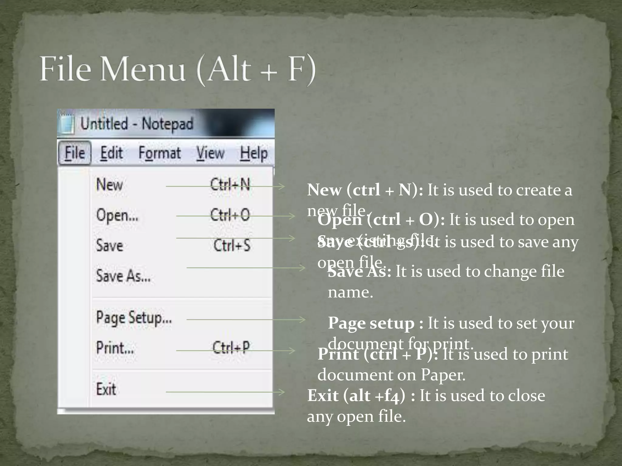 Full Presentation on Notepad | PPTX