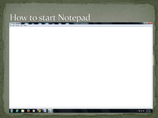 Full Presentation on Notepad | PPTX