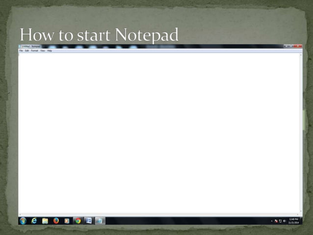 Full Presentation on Notepad | PPTX
