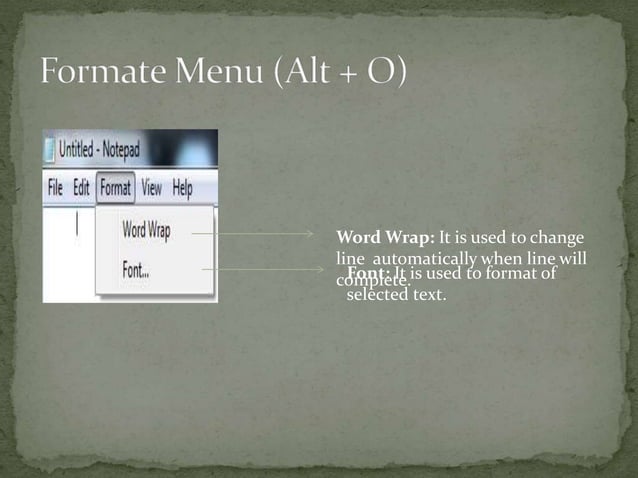 Full Presentation on Notepad | PPTX
