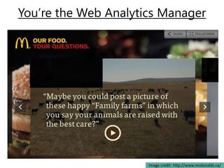 Getting Creative With Web Analytics | PPTX | Web Development | Internet