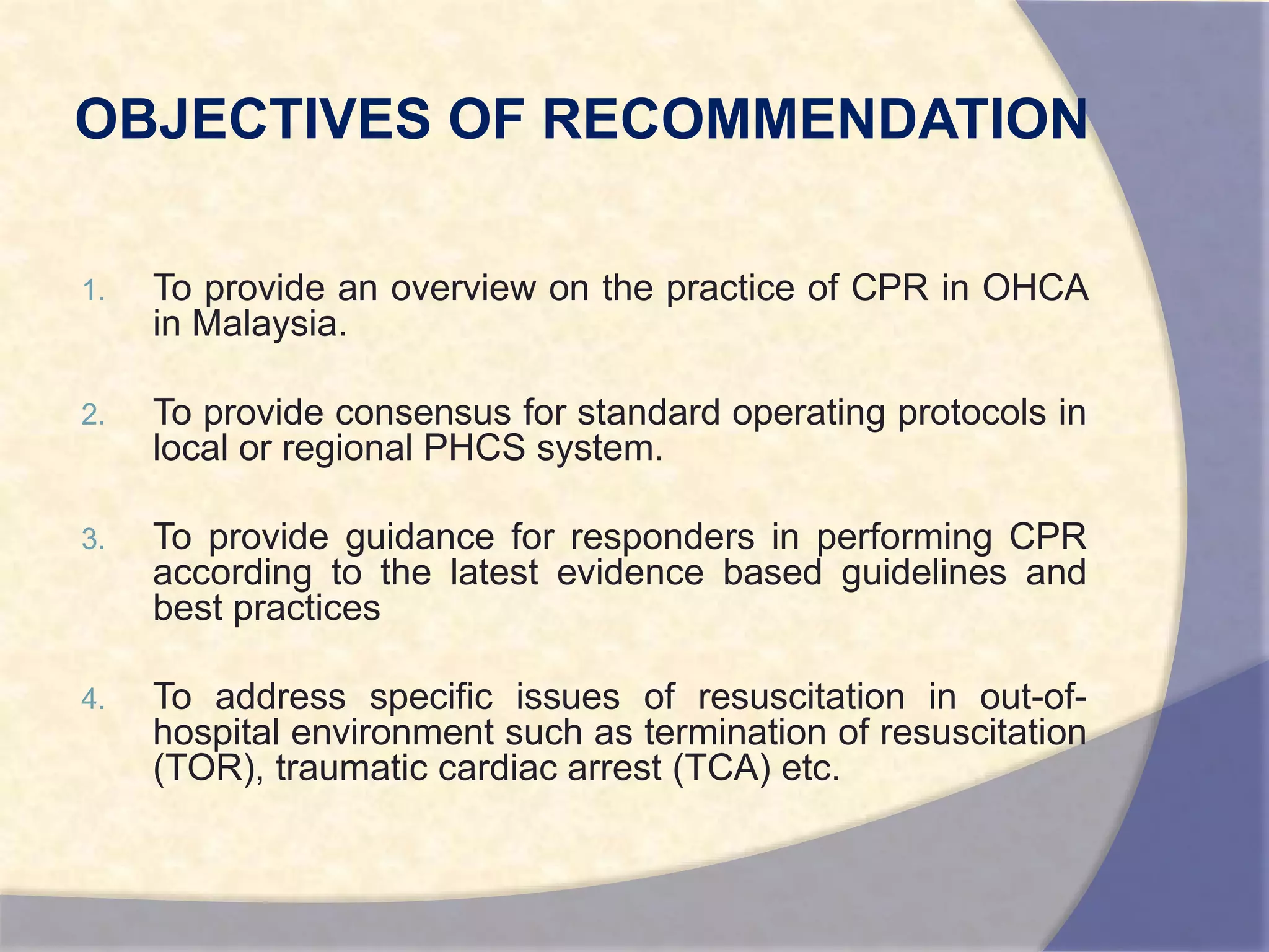 Ppt for ohca | PPTX