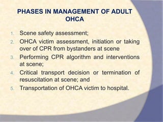 Ppt for ohca | PPTX