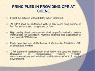 Ppt for ohca | PPTX