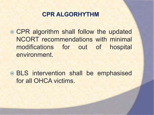 Ppt for ohca | PPTX