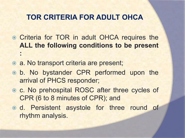 Ppt for ohca | PPTX