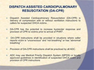 Ppt for ohca | PPTX