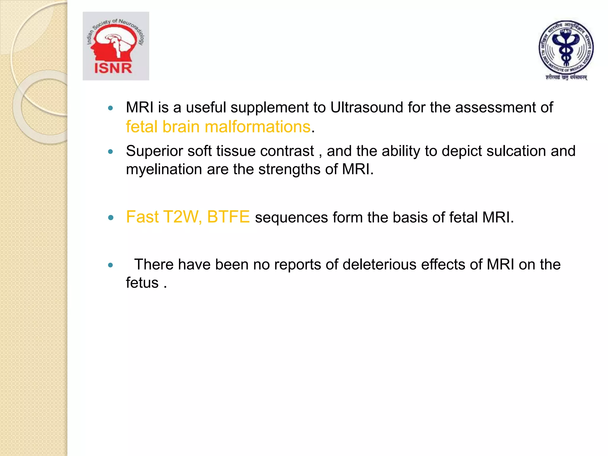 mri vs usg for fetal cns anoalies | PPTX
