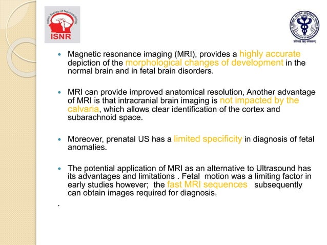 mri vs usg for fetal cns anoalies | PPT
