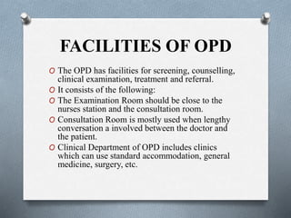 Out-patient Department | PPTX