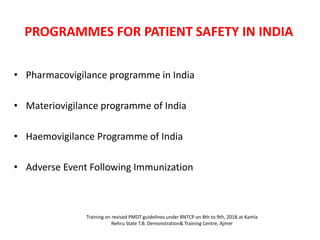 Role of Cohort Event Monitoring Under RNTCP | PPT