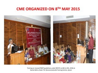 Role of Cohort Event Monitoring Under RNTCP | PPT