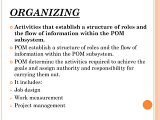 operation management and operation strategy | PPTX