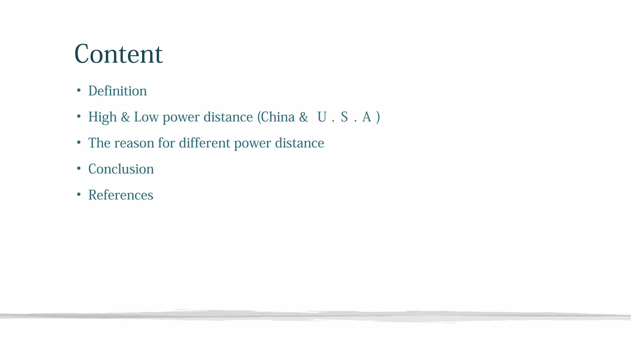 Power distance | PPT
