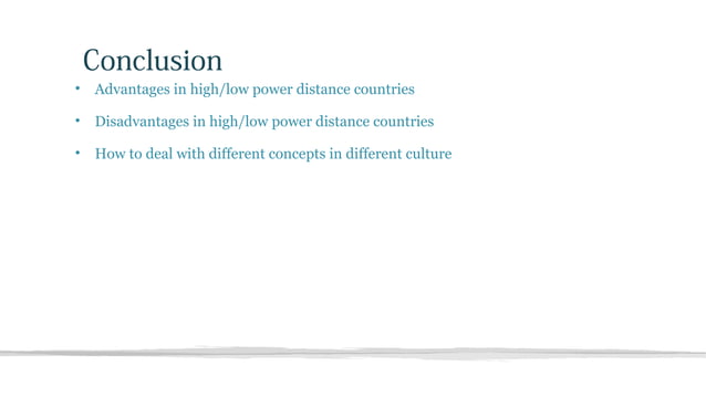 Power distance | PPT