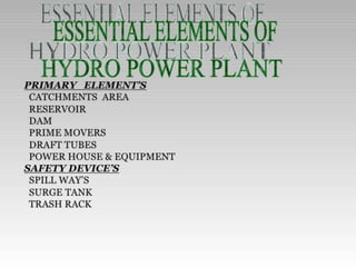 Ppt for power plant | PPTX