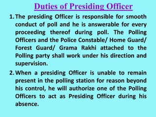 PPT for Presiding Officer.pptxvvdffdfgggg | PPTX