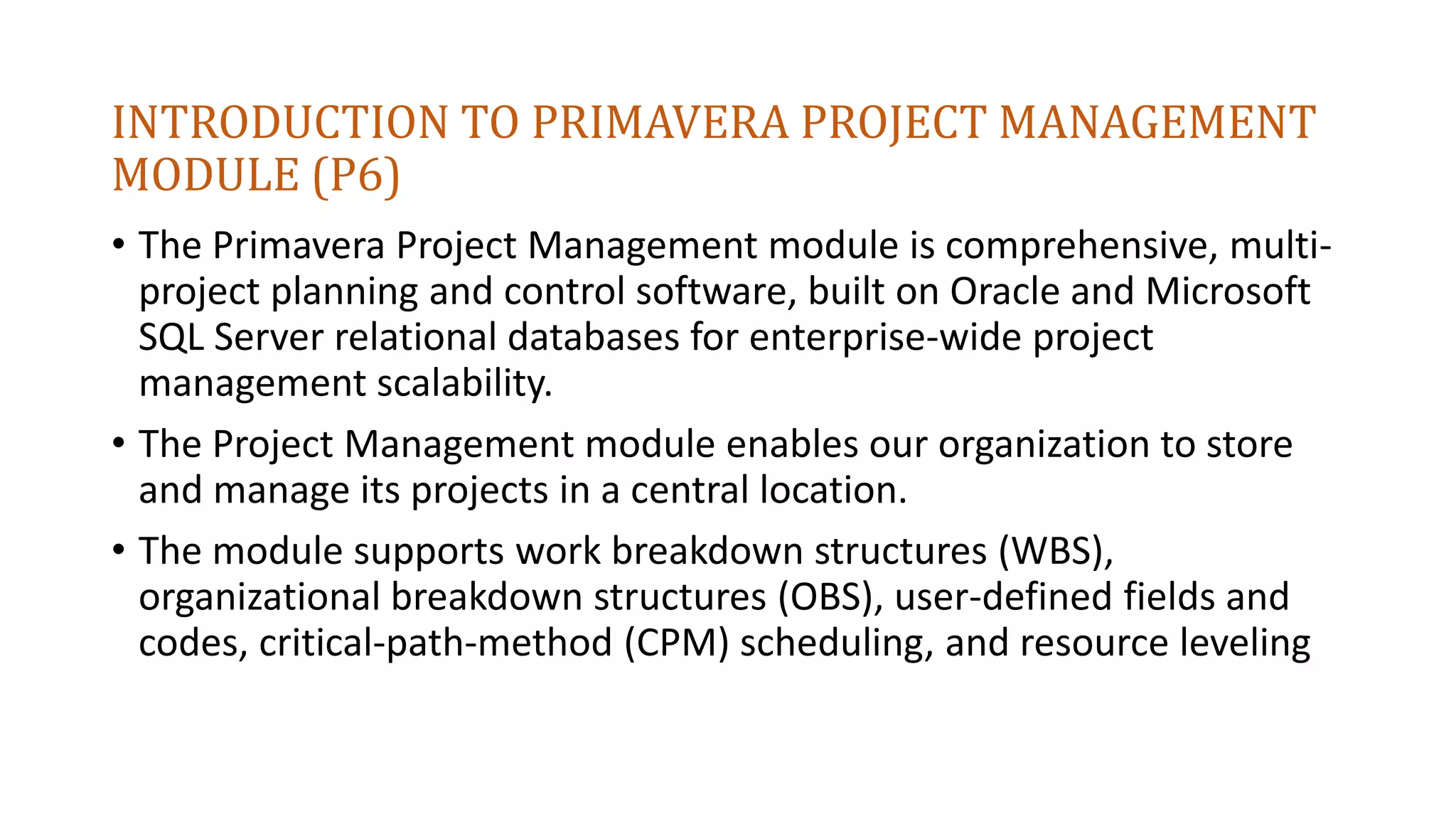 PPT for Primavera P6.pptx