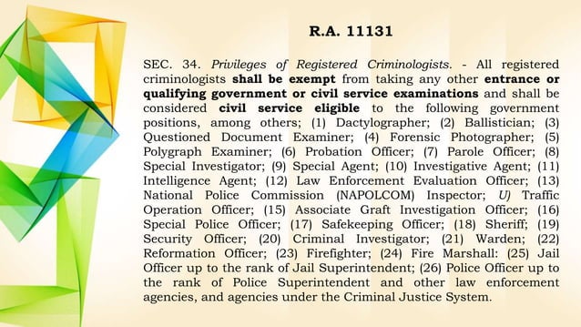 Power Point Presentation of R.A 11131 Ph | PPTX