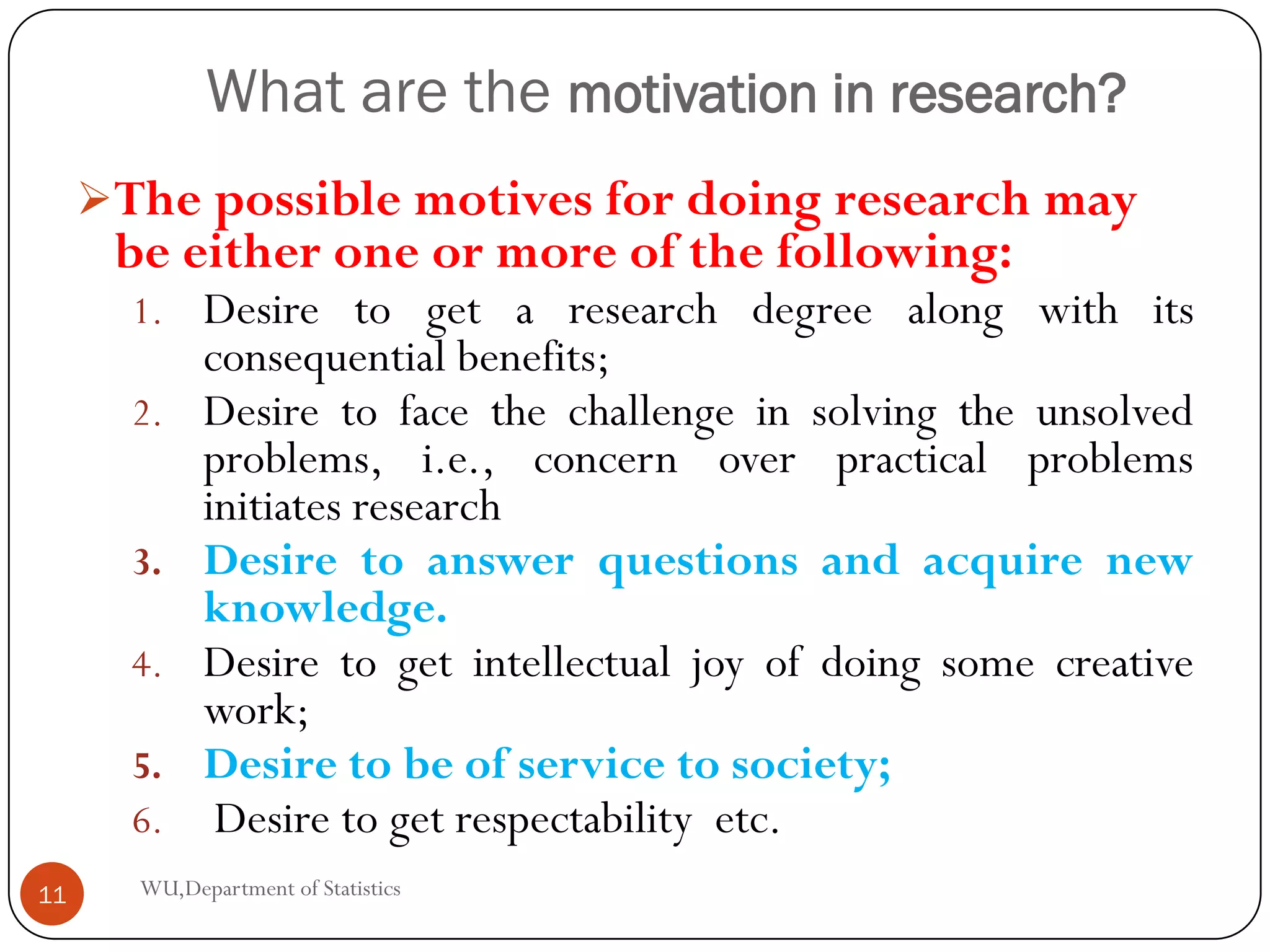 Ppt research Methods and statistical consultancy | PPT