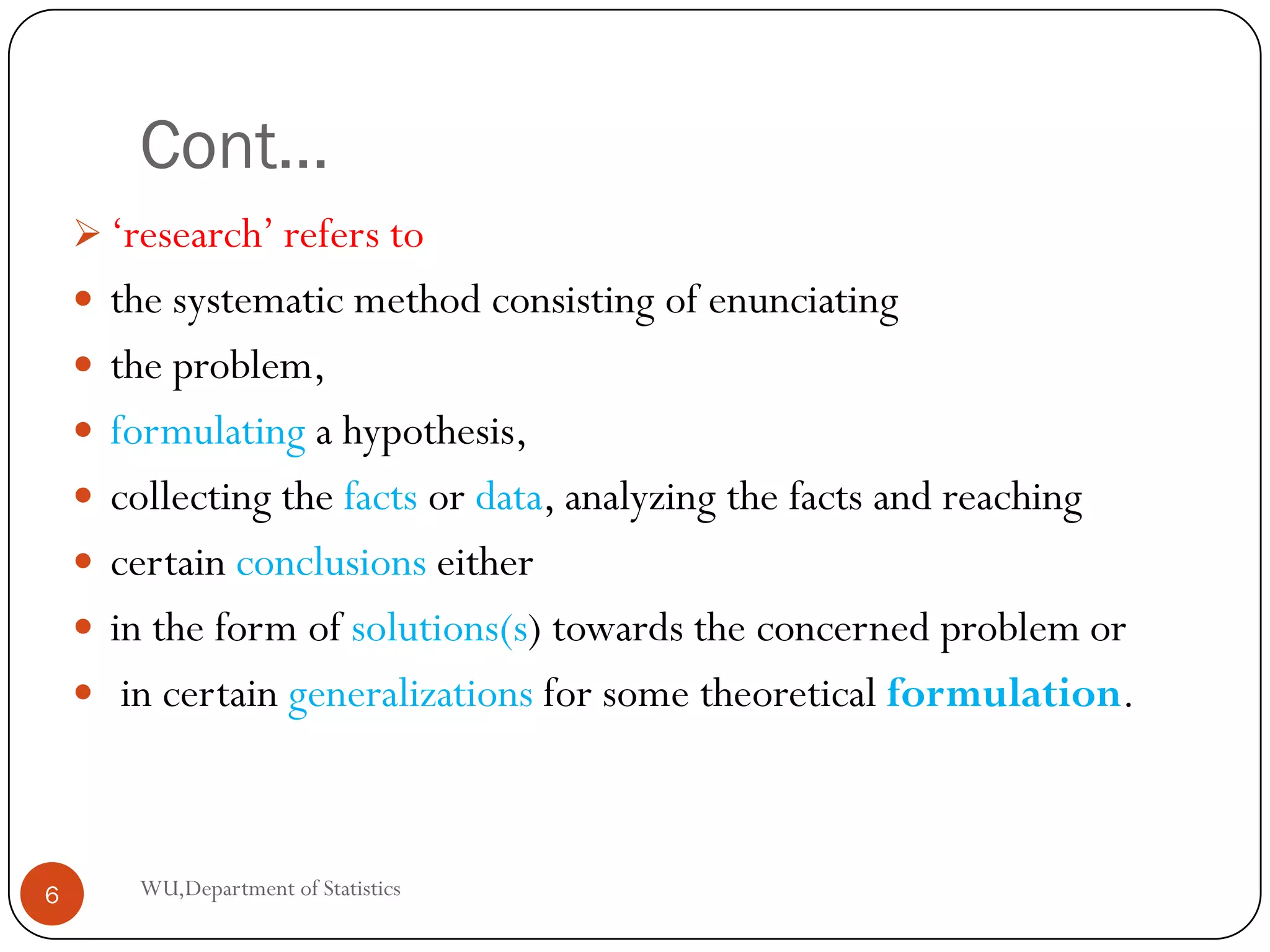 Ppt research Methods and statistical consultancy | PPT