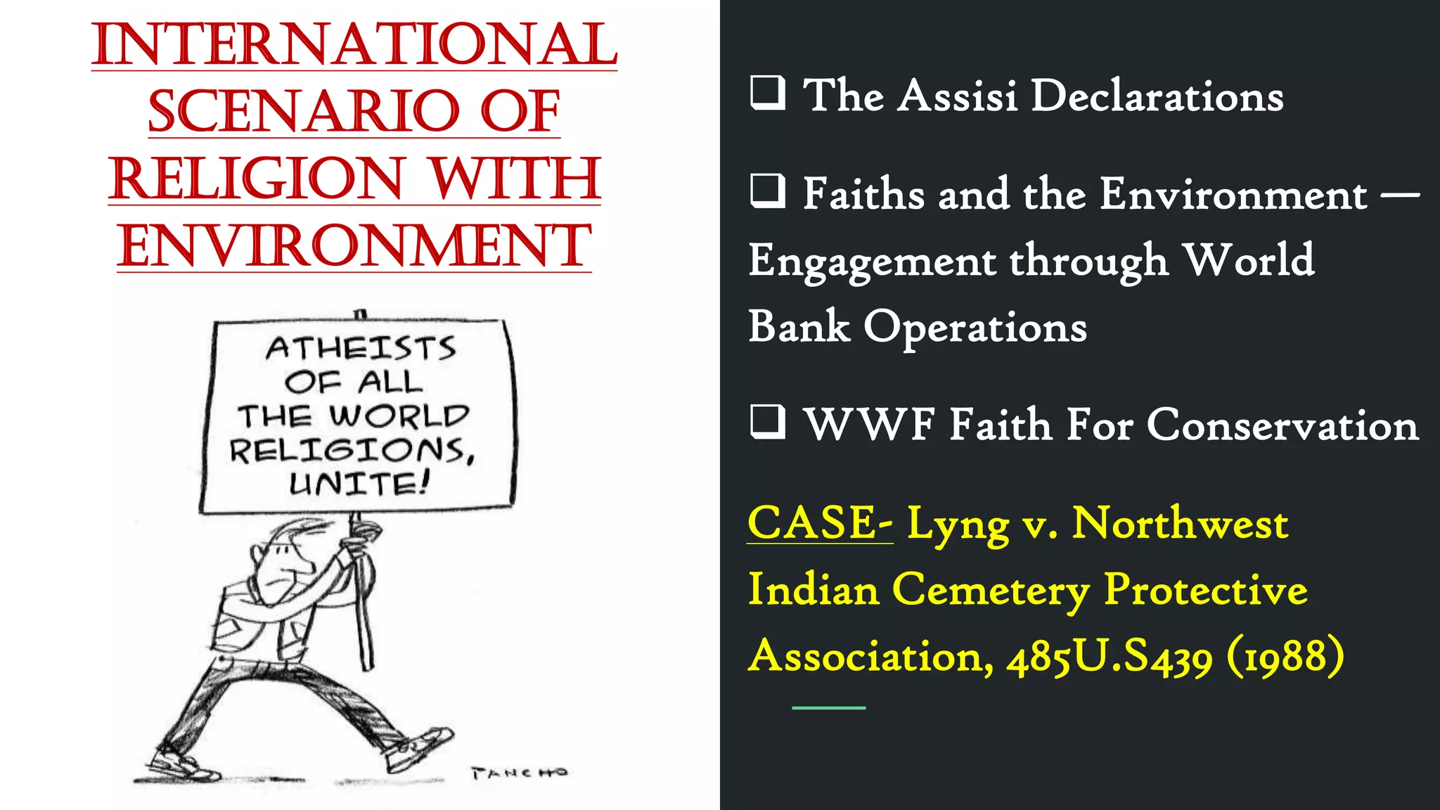 religion and environment | PPTX | Christianity | Religion & Spirituality