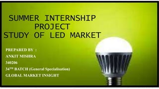 LED Market PPT | PPTX