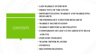 LED Market PPT | PPTX
